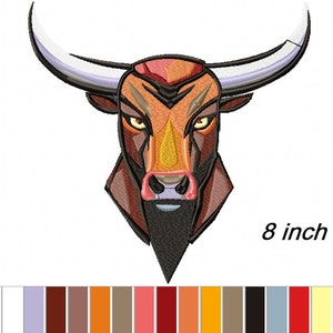 Cow Bull Buffalo Machine Embroidery Design, Instantly Download - Etsy