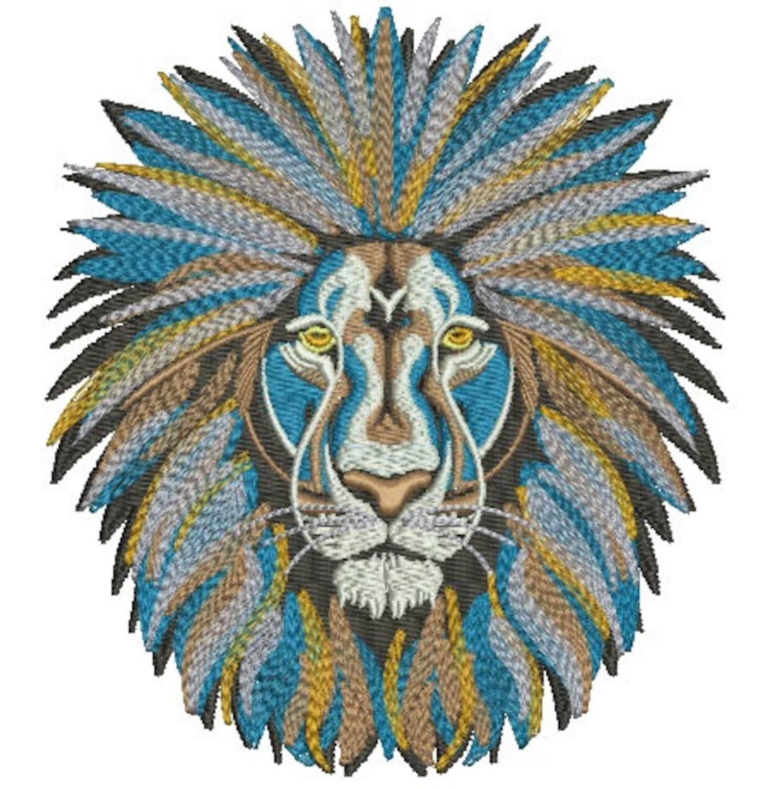 Lion Machine Embroidery Designs, Instantly Download, It is Better to ...