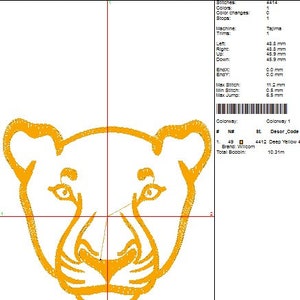 Puma Machine Embroidery Design - Instantly Download - Etsy