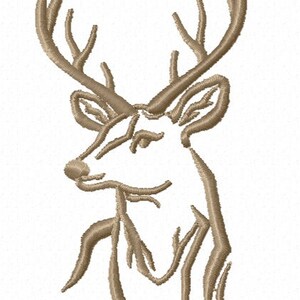 Whitetail Buck / Deer Machine Embroidery Design - Etsy