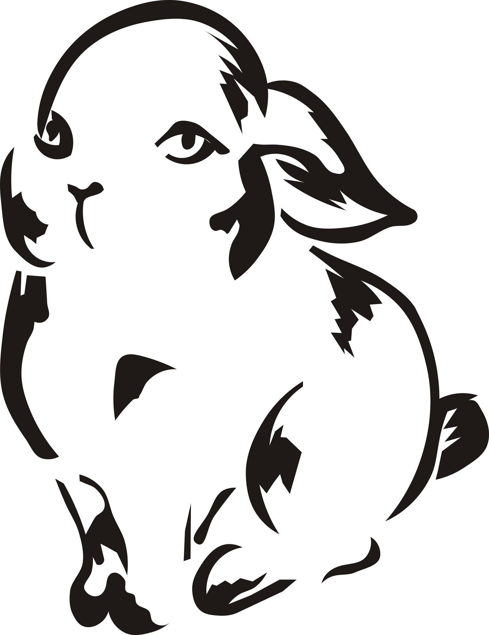 Rabbit Bunny SVG. dxf PNG. EPS. jpg big size 300 dpi digital | Etsy