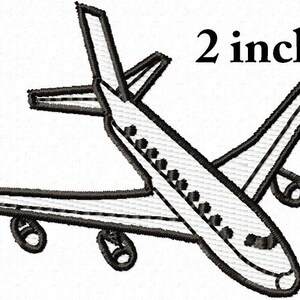 Airplane / Aircraft Machine Embroidery Design - Etsy