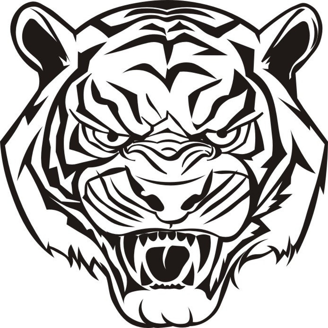 Tiger Vector SVG. Ai, PNG. EPS. Jpg Big Size 300 Dpiis - Etsy