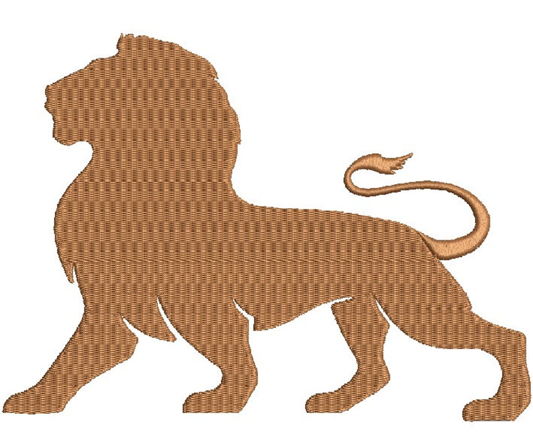Lion Machine Embroidery Designs, Instantly Download - Etsy
