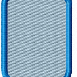 Rounded Rectangle (patch) - Machine Embroidery Design, Instantly ...