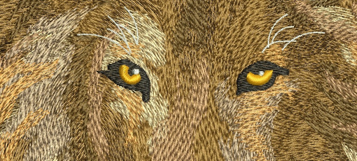 Lion Machine Embroidery Designs Instantly Download | Etsy