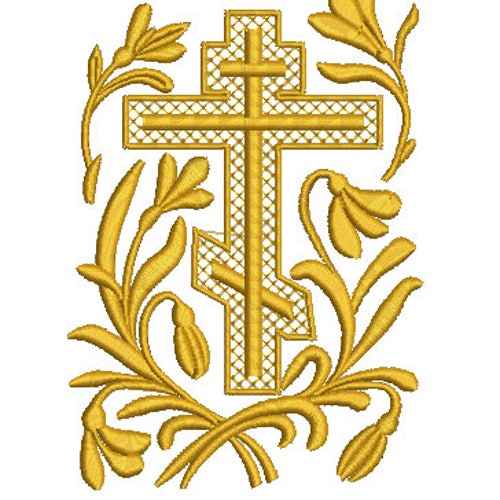 Cross / Christening Cross Machine Embroidery Design Instantly - Etsy