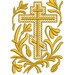 Cross / Christening Cross Machine Embroidery Design, Instantly Download ...