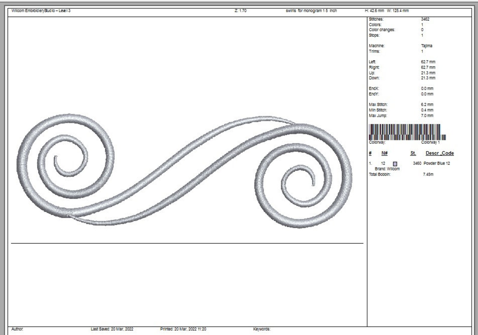 Swirls for Monogram Scroll Pattern Machine Embroidery Design - Etsy