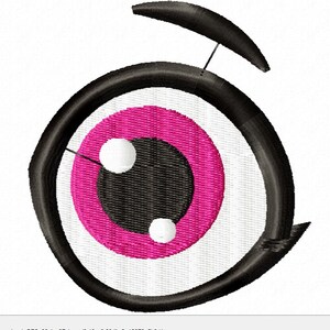 Round Eye for a Soft Toy/ Eyes for Soft Toys Machine Embroidery Designs ...