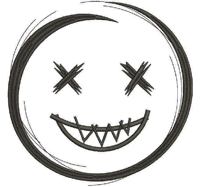 Smiley Machine Embroidery Designs, Instantly Download - Etsy