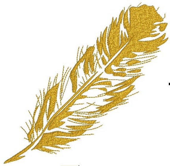 Feather Embroidery Design / Pen Machine Embroidery Designs - Etsy