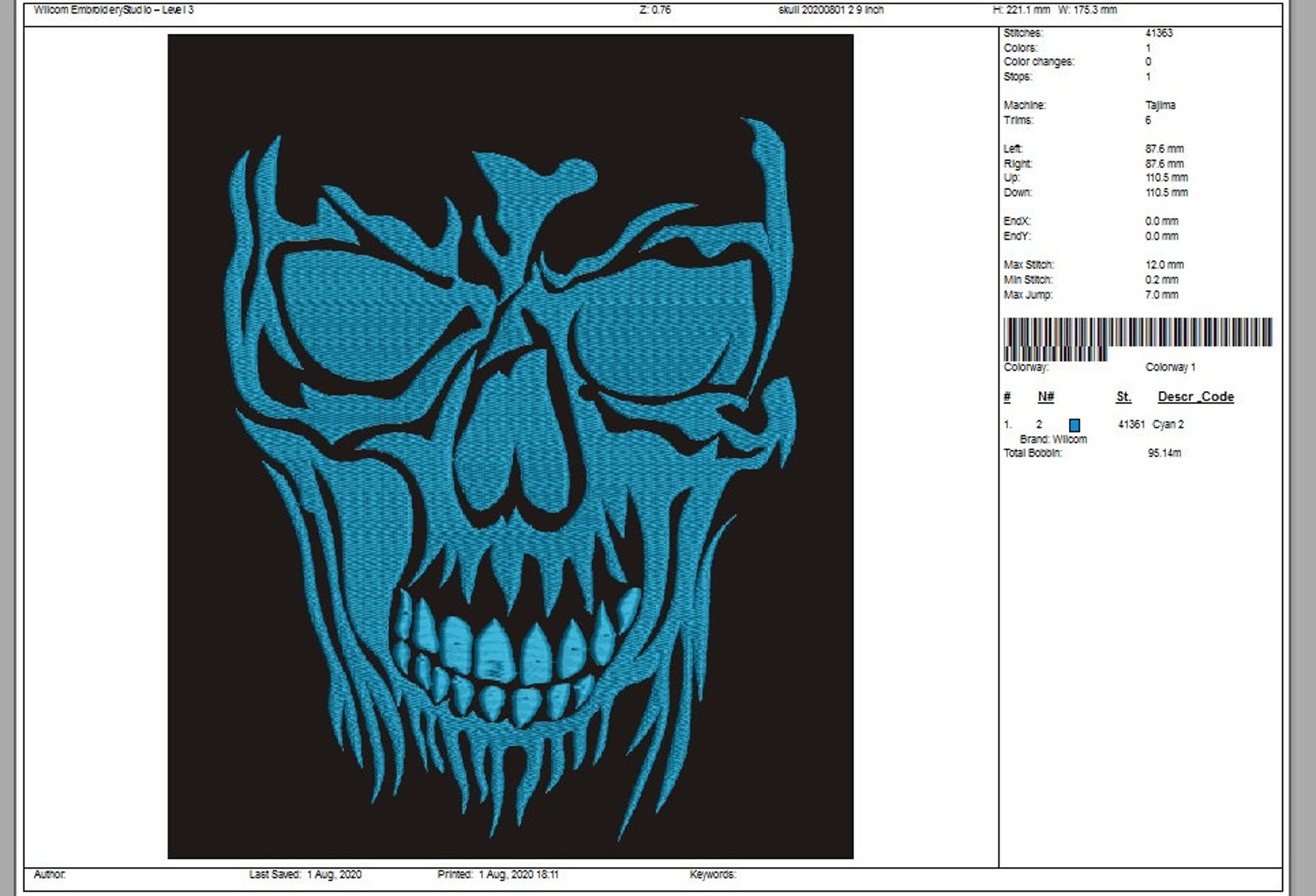 Skull Machine Embroidery Designs Instantly Download - Etsy