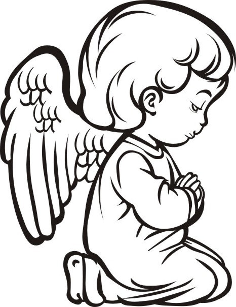 Angel SVG. Dxf, PNG. EPS. Jpg Big Size 300 Dpi - Etsy