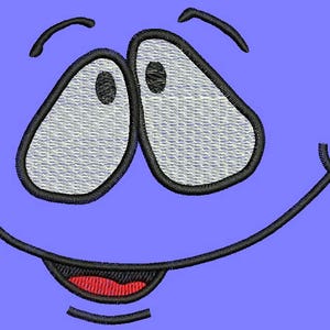 Face With a Smile Machine Embroidery Designs, Instantly Download 3 ...