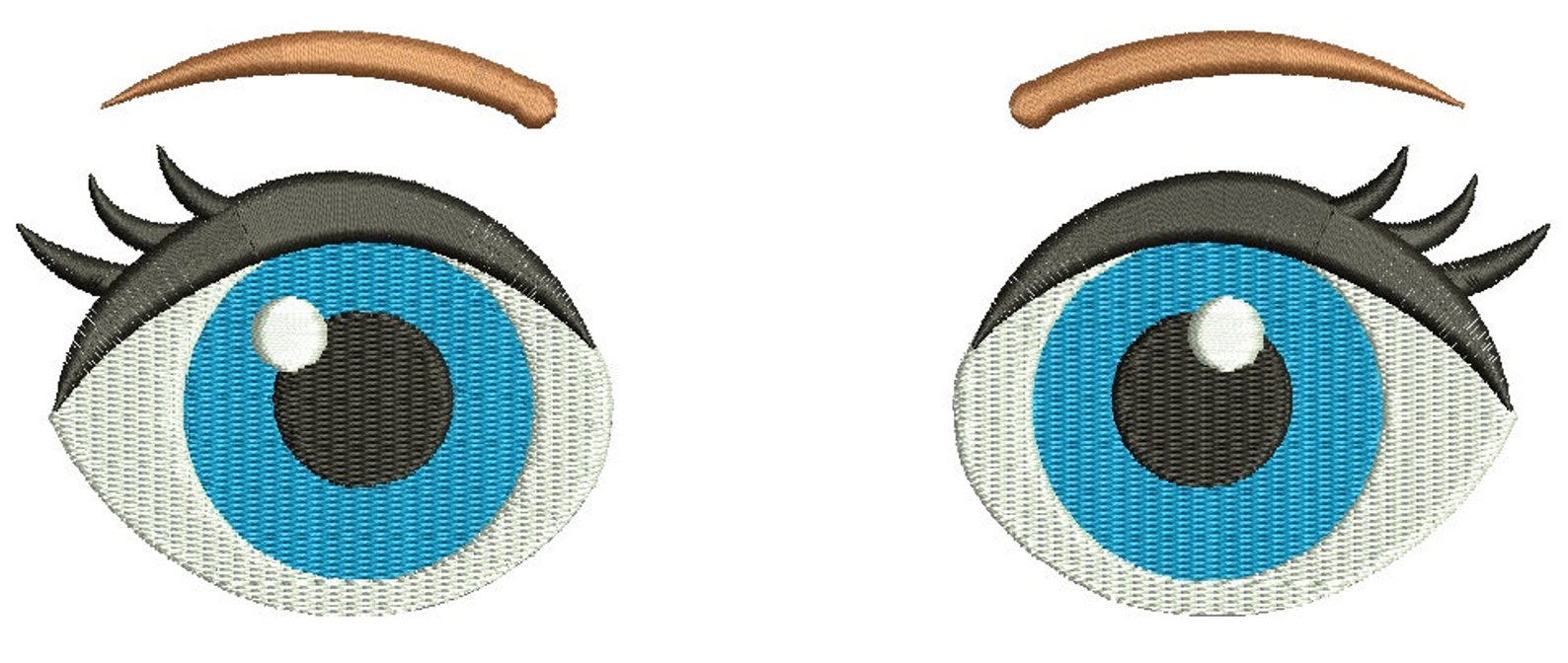 Eyes for Soft Toys Machine Embroidery Designs Left and Right | Etsy