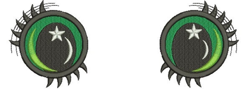 Anime Green Round Eyes for a Doll Pair Separately Left and - Etsy