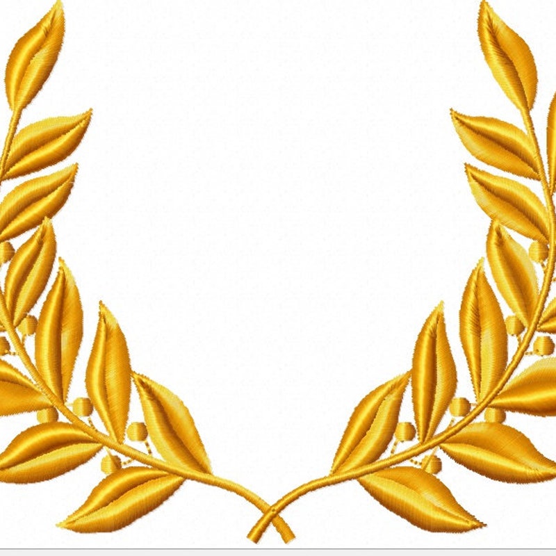 Gold Laurel Wreath - Etsy