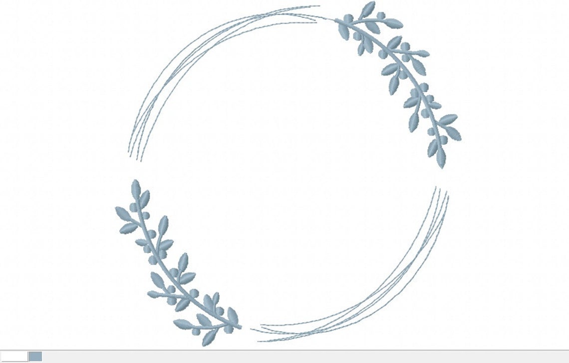 Round Frame for Wedding Monogram / Monogram Frame Machine - Etsy