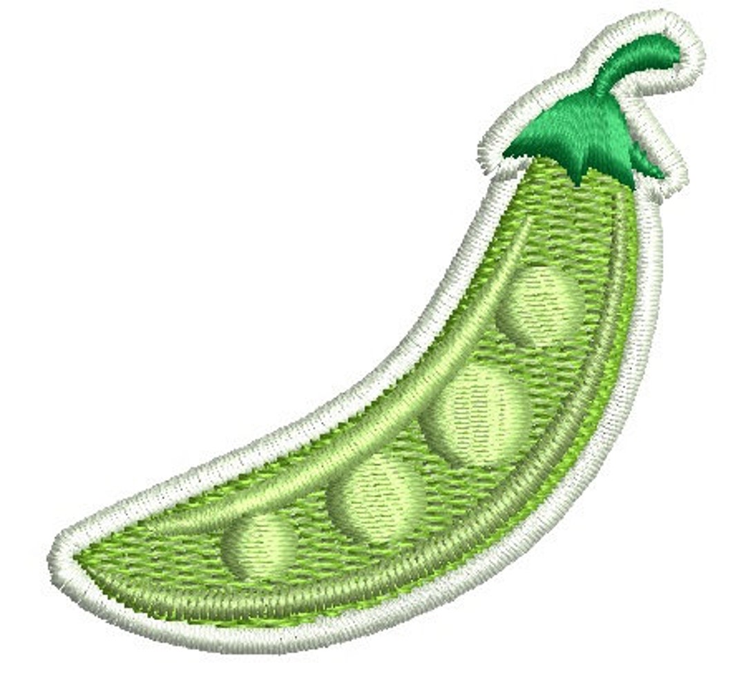 Pea Patch Machine Embroidery Design, This is Not a Real Product, These ...