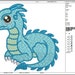Dragon Machine Embroidery Design, Instantly Download - Etsy