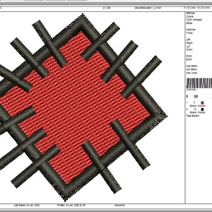 Decorative Patch Machine Embroidery Design, Instantly Download - Etsy