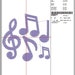 Musical Notes, Music, Notes Machine Embroidery Designs, Instantly ...