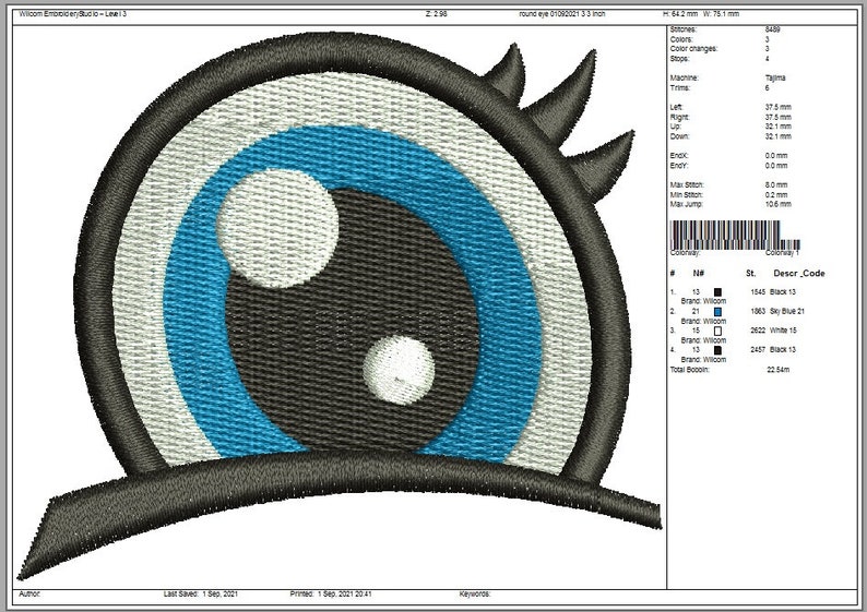 Eyes for Soft Toys Machine Embroidery Designs Instantly - Etsy