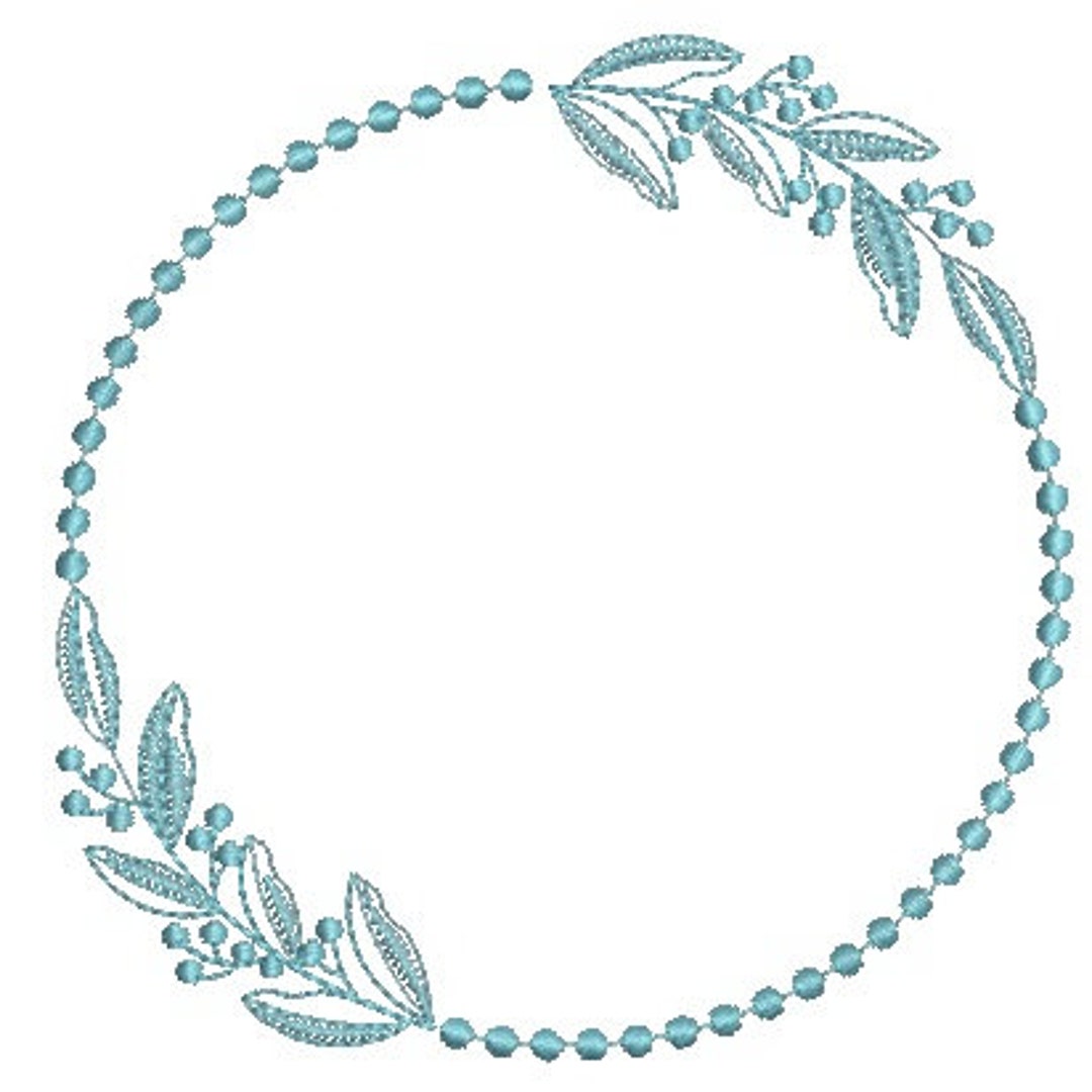 Round, Simple Rustic Monogram Wreath / Monogram Frame Machine ...