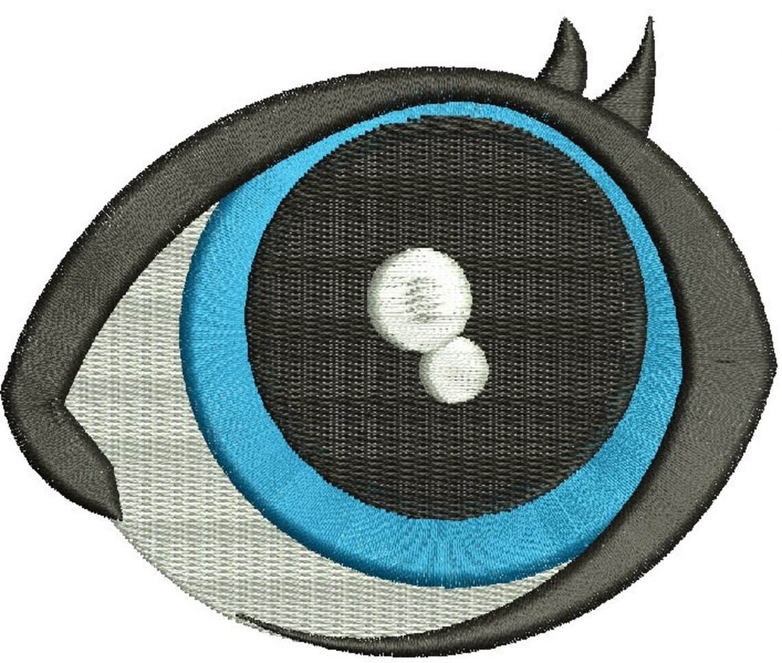 Cartoon Toy Eyes soft Plush Doll Machine Embroidery Designs - Etsy