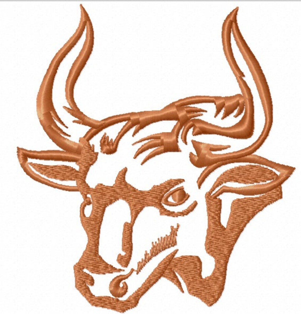 Bull Machine Embroidery Design Instantly Download - Etsy