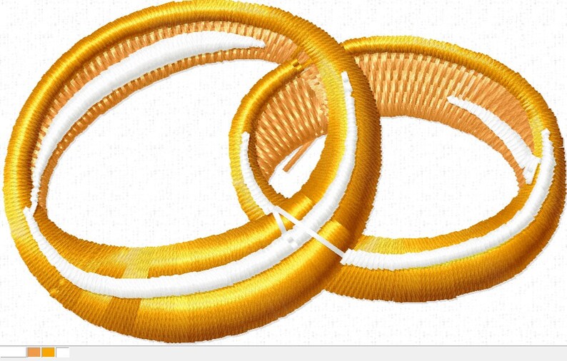 Wedding Rings Machine Embroidery Design - Etsy