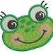 Frog Embroidery Machine Embroidery Design, Instant Download - Etsy