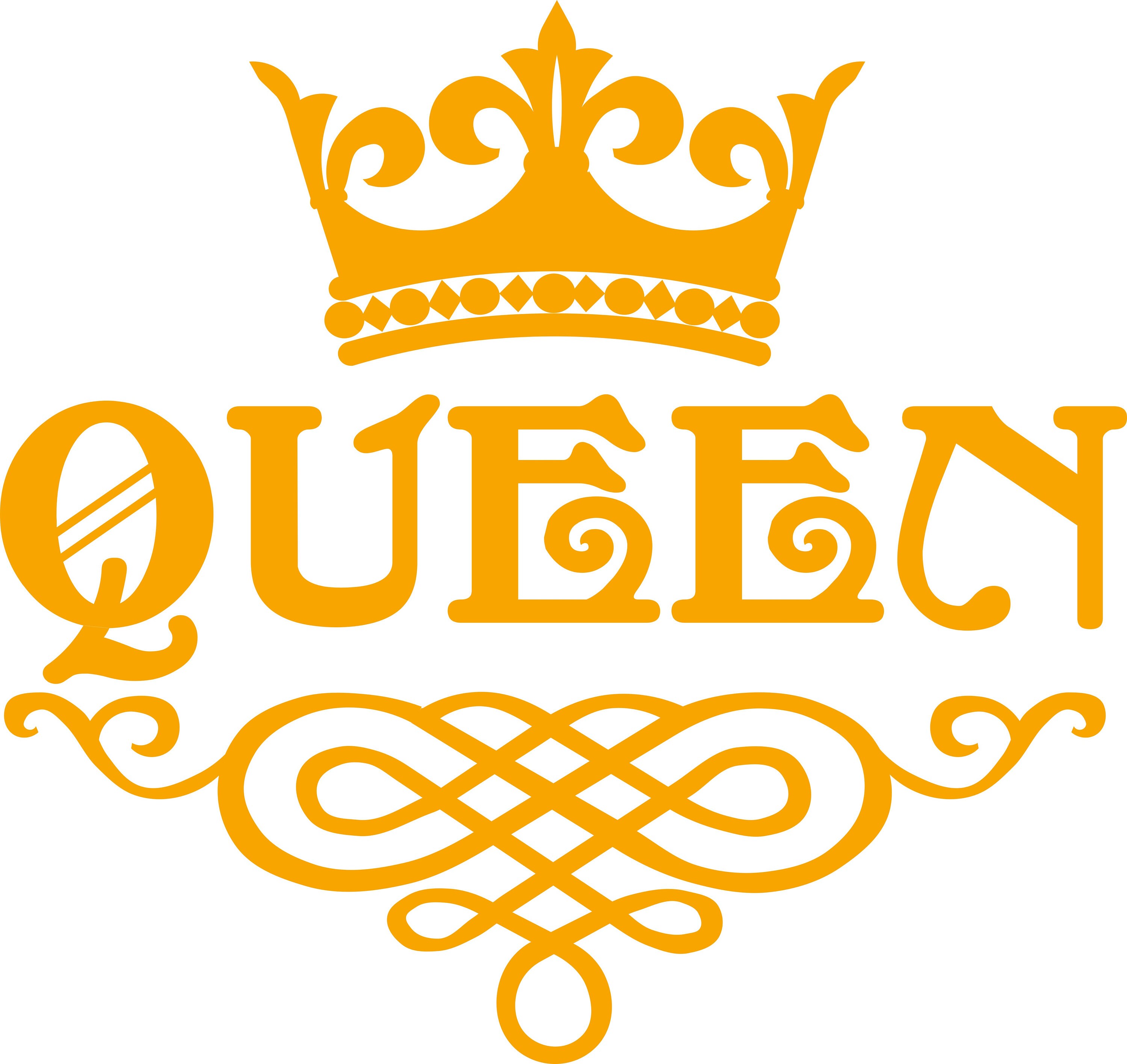 Queen Band Logo Crown