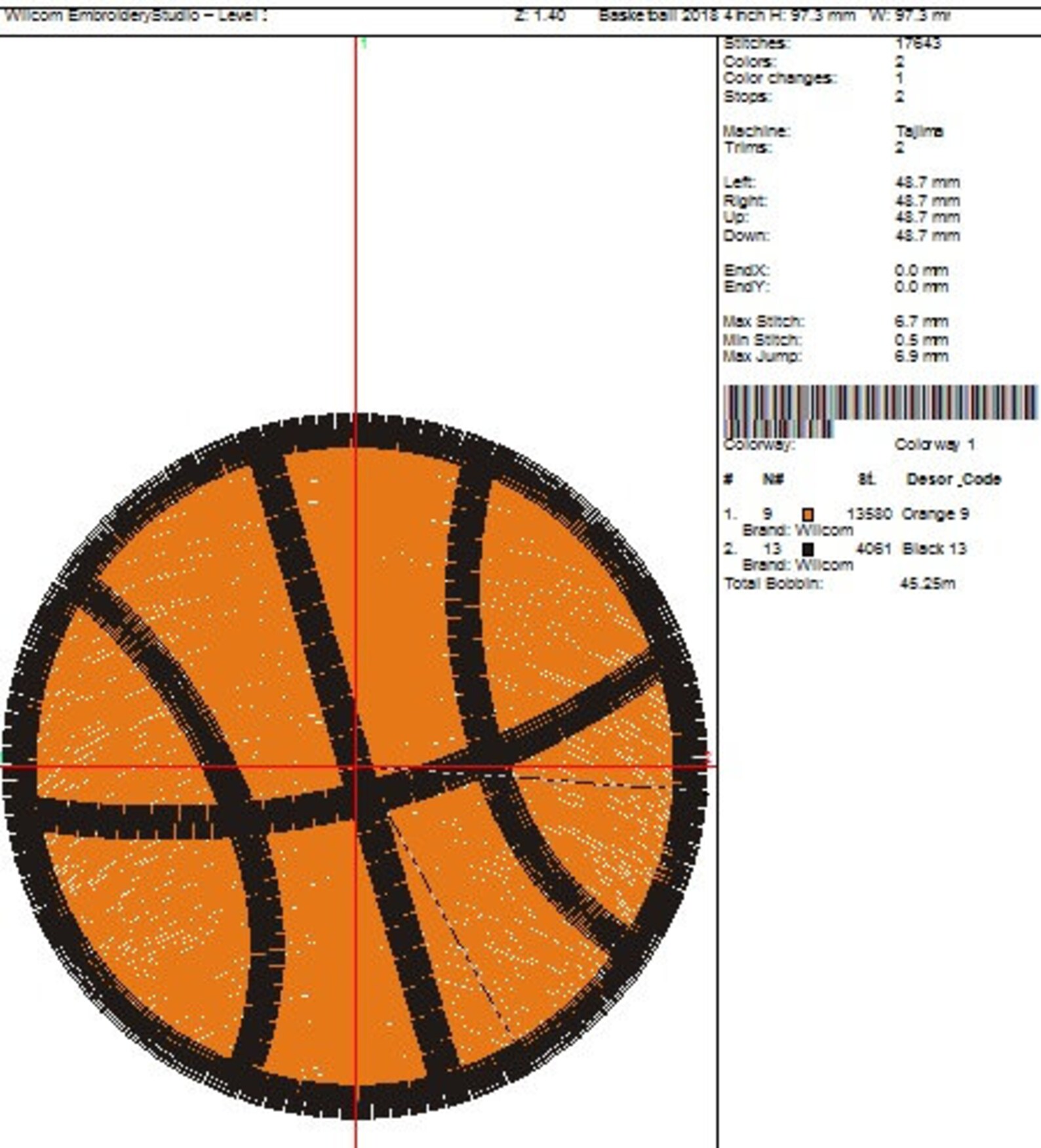 Basketball Machine Embroidery Design Instantly Download - Etsy