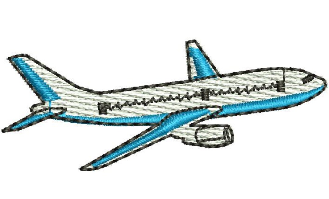 Airplane / Aircraft Machine Embroidery Design - Etsy
