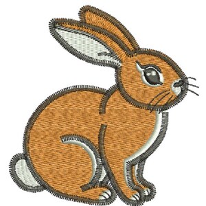 Rabbit Bunny Machine Embroidery Designs, Instantly Download - Etsy Canada
