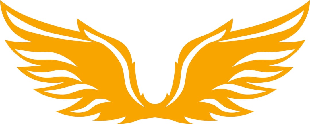 Wings Design SVG. Dxf, PNG. EPS. Jpg Big Size Digital File Instant ...