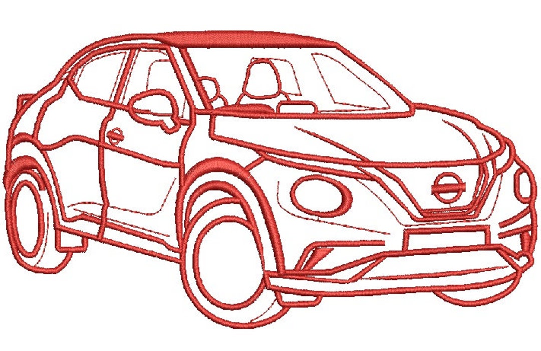 Car Machine Embroidery Design, Instantly Download - Etsy