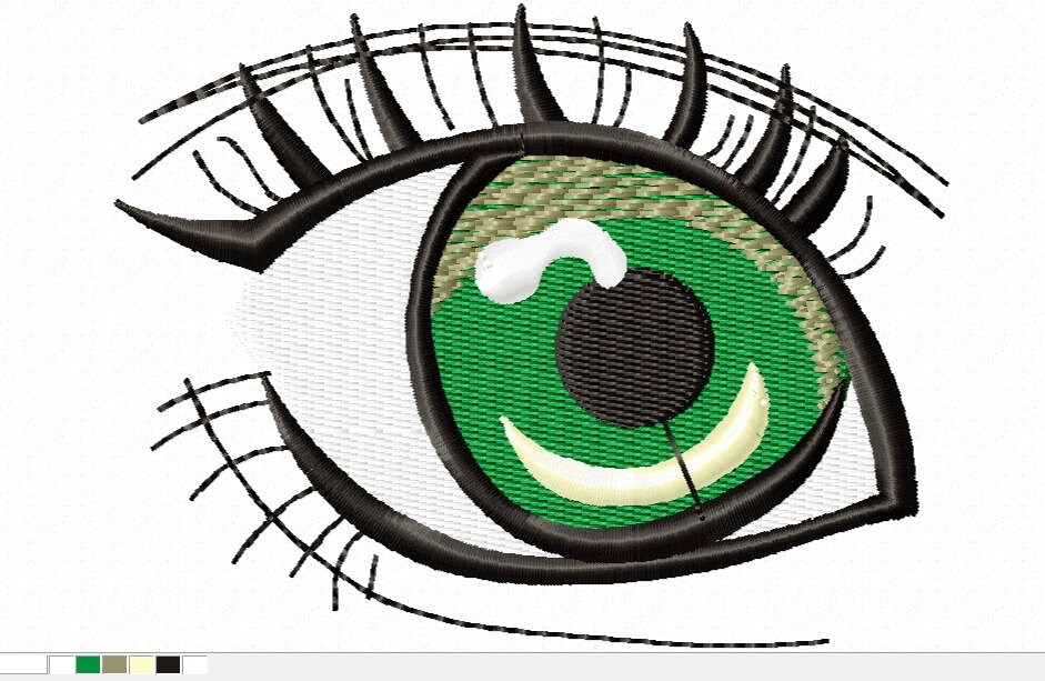 Doll Eyes / Eyes for Soft Toys Machine Embroidery Designs - Etsy