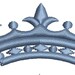 Crown and Frame / Monogram Frame Embroidery Design - Etsy