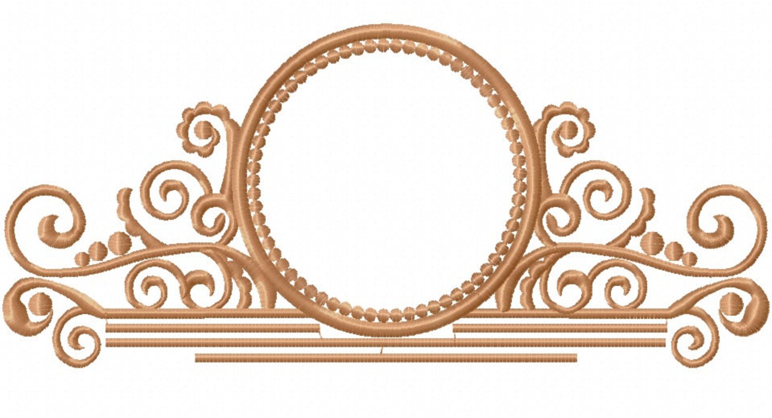 Pattern and Circle Open Space for a Monogram Machine | Etsy