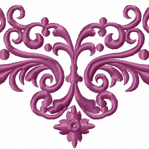 Machine Embroidery Designs Baroque Buttonholes | Etsy