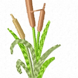 Cattails Machine Embroidery Design - Etsy