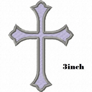 Religious Cross Embroidery Design. Easter Cross. Christian Cross ...