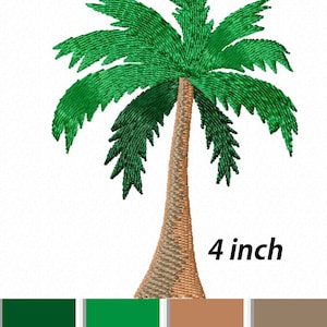 Palm Tree Machine Embroidery Designs, Instantly Download - Etsy