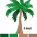 Palm Tree Machine Embroidery Designs, Instantly Download - Etsy