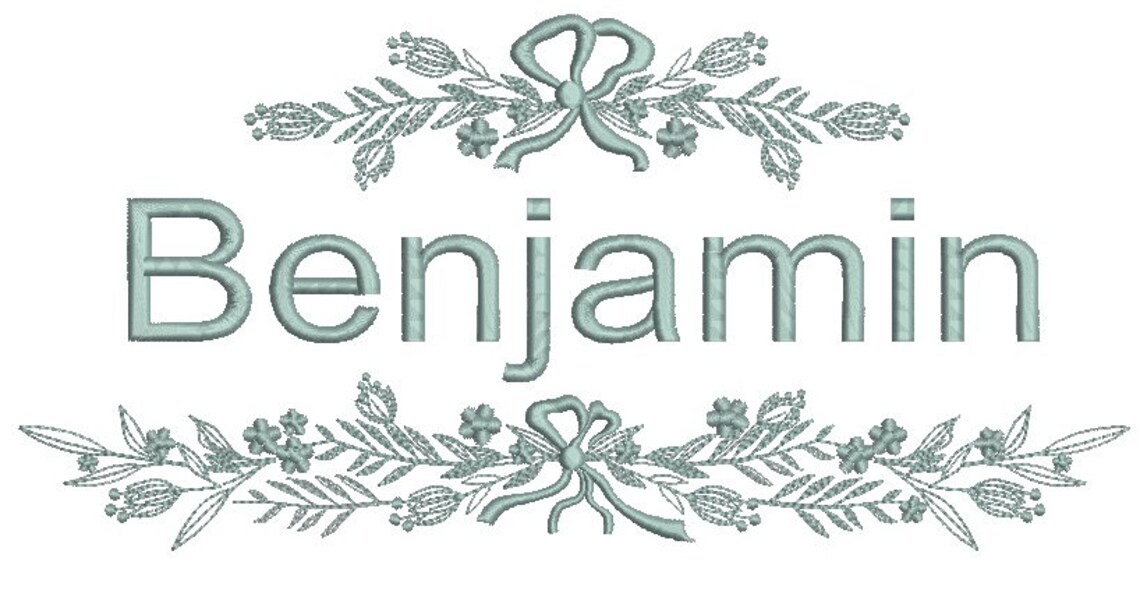 Rustic Border Machine Embroidery Design Frame Floral Border - Etsy