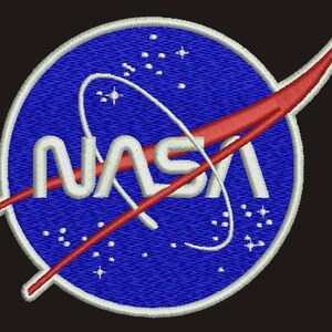 NASA Space Patch Machine Embroidery Design, Instantly Download - Etsy