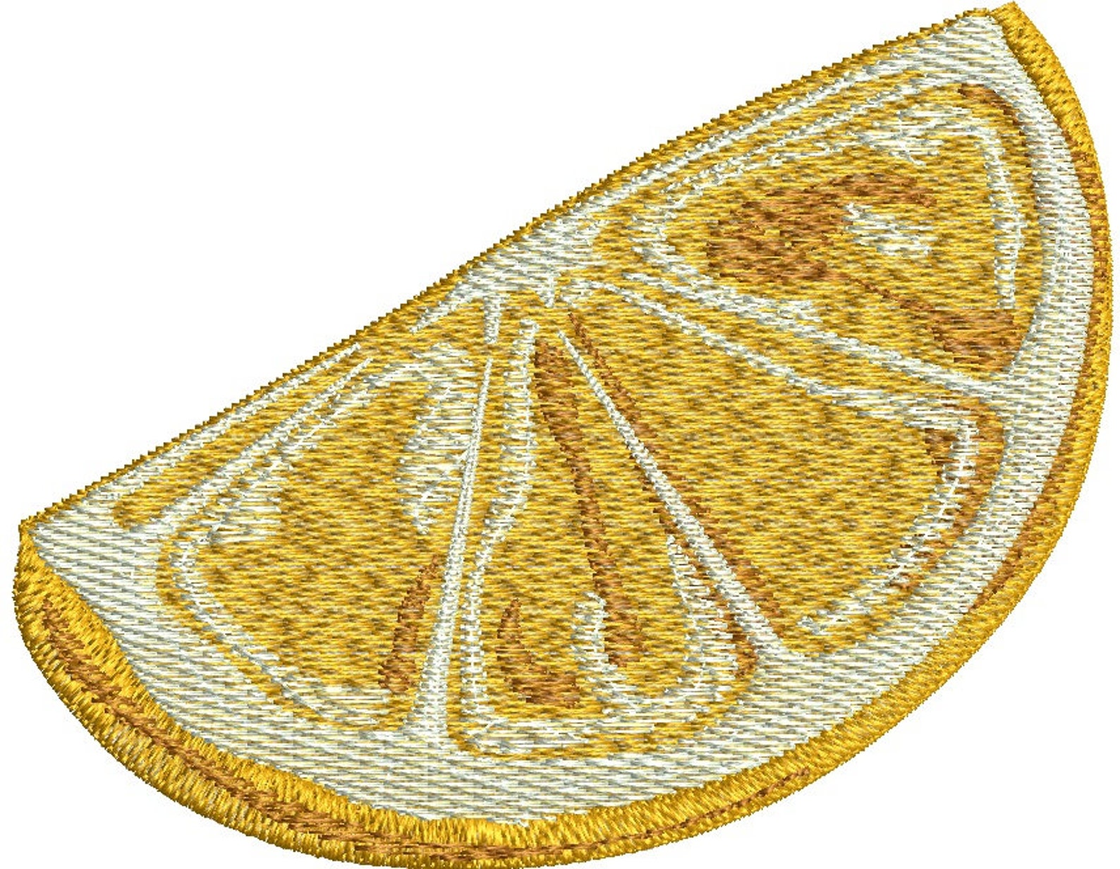 Orange Slice Machine Embroidery Designs Instantly Download - Etsy